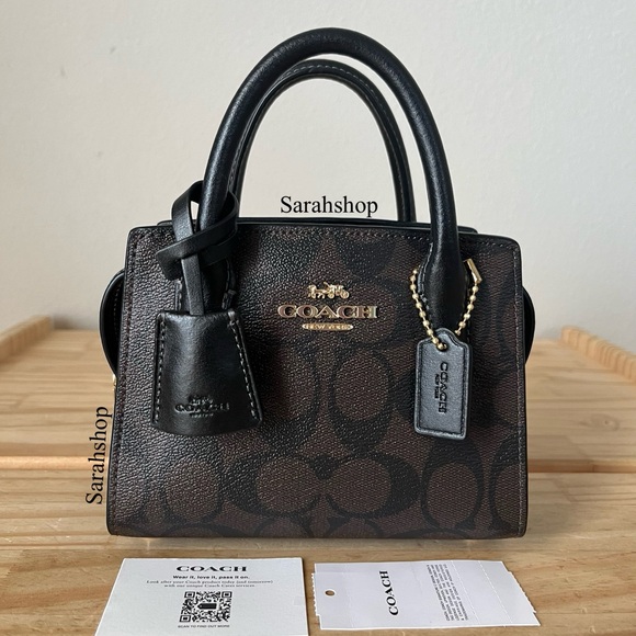 Coach | Bags | Coach Andrea Mini Carryall In Signature | Poshmark